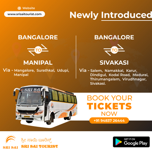 Online Bus Ticket Booking, Bus Tickets | Sri Sai Tourist